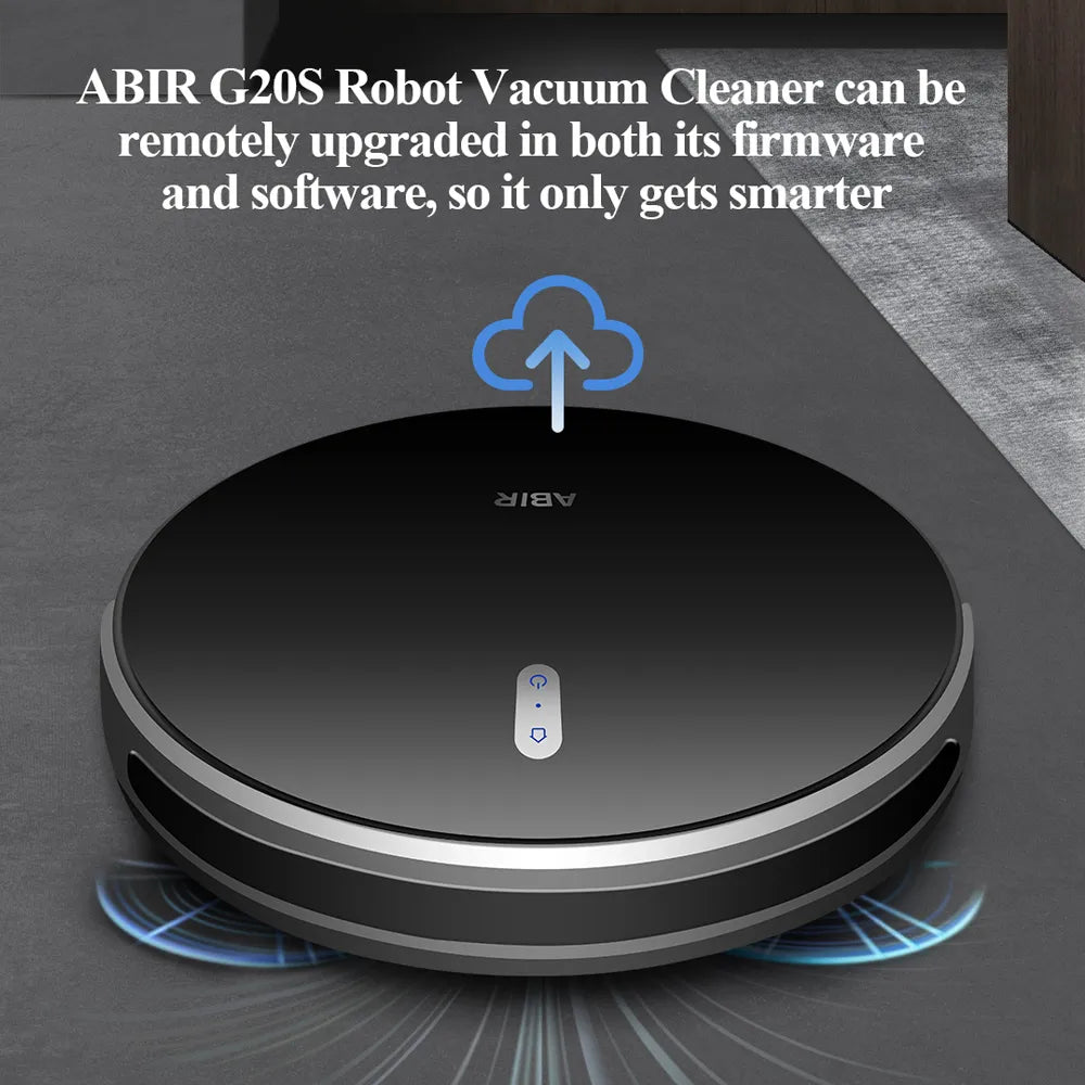 ABIR G20S Robot Vacuum Cleaner,Map Memory,6000Pa Suction,Remote Upgrad ...