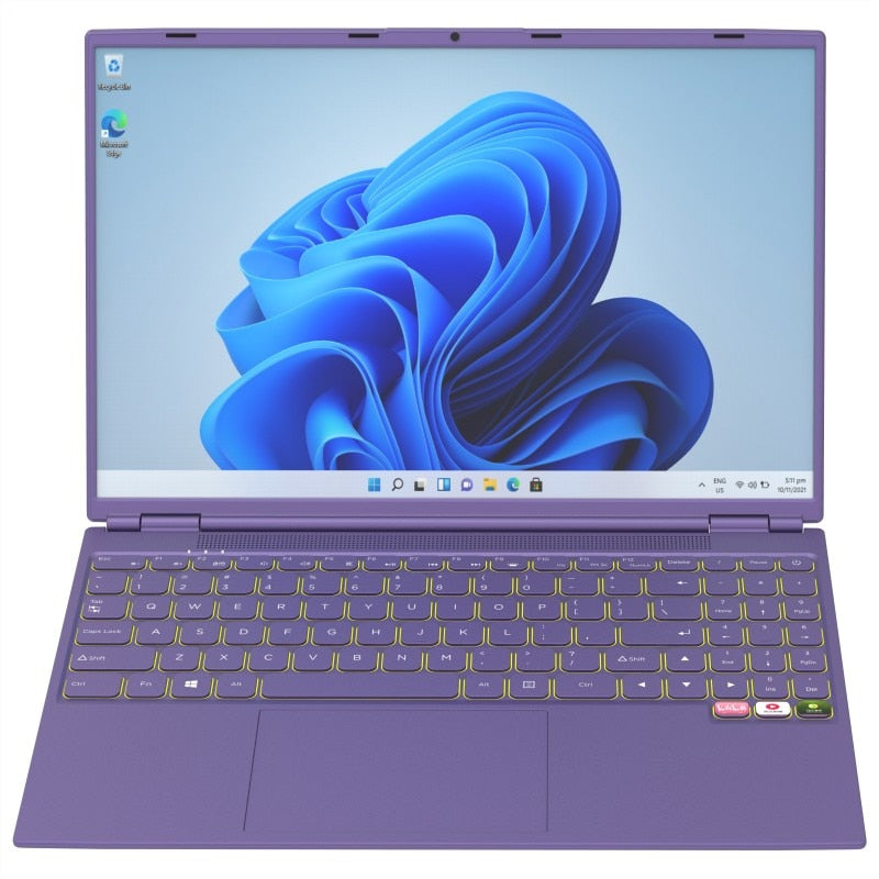 Touch ID Intel N5095 Ultra Slim Notebook Quad Core Graphics UHD 16.0&q ...